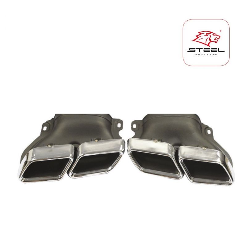 Steel Exhaust Tips For Mercedes Benz Amg W205